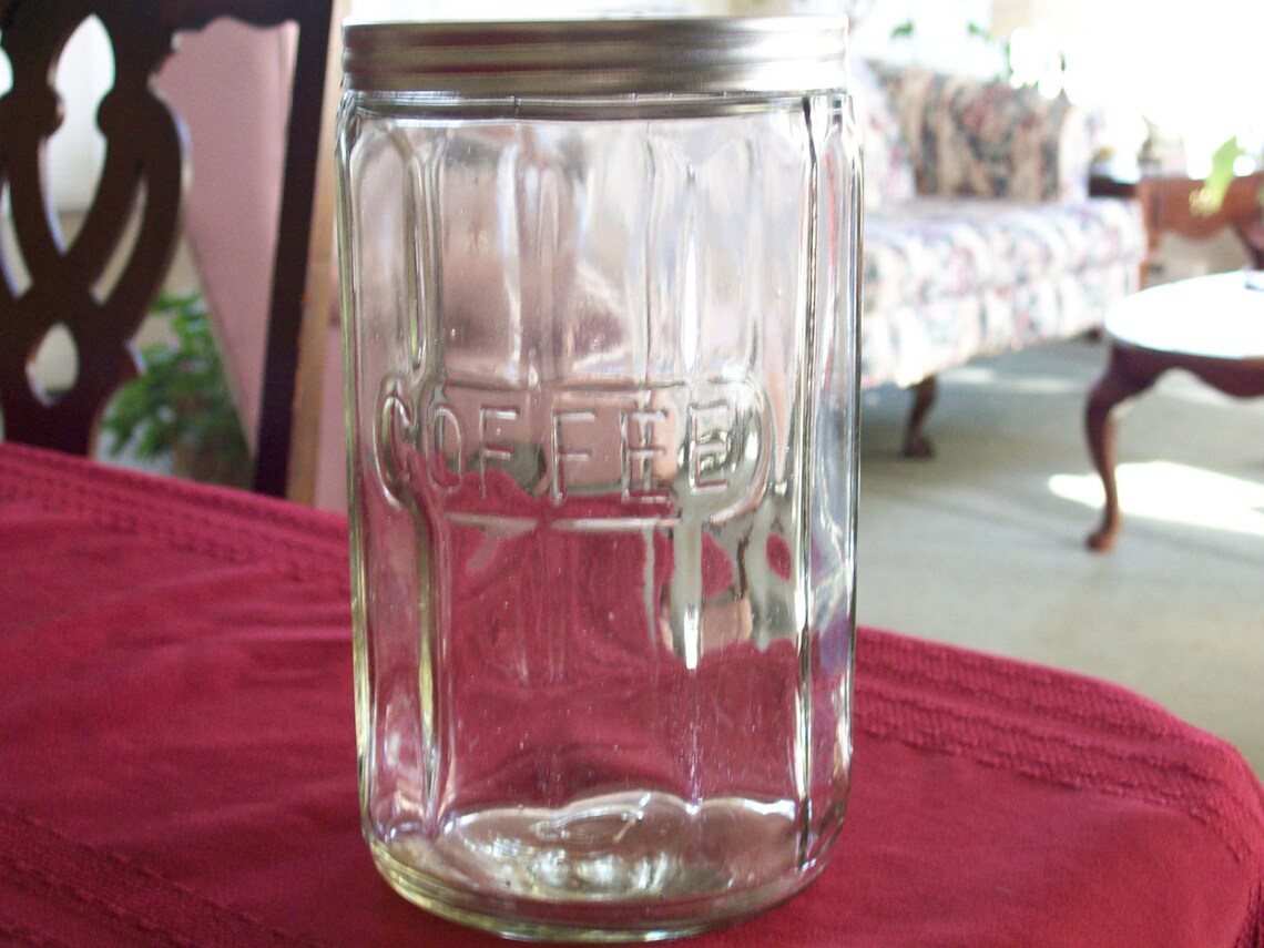 Replacement 3 7/8" Hoosier Coffee Wide Mouth Jar Lid - Etsy