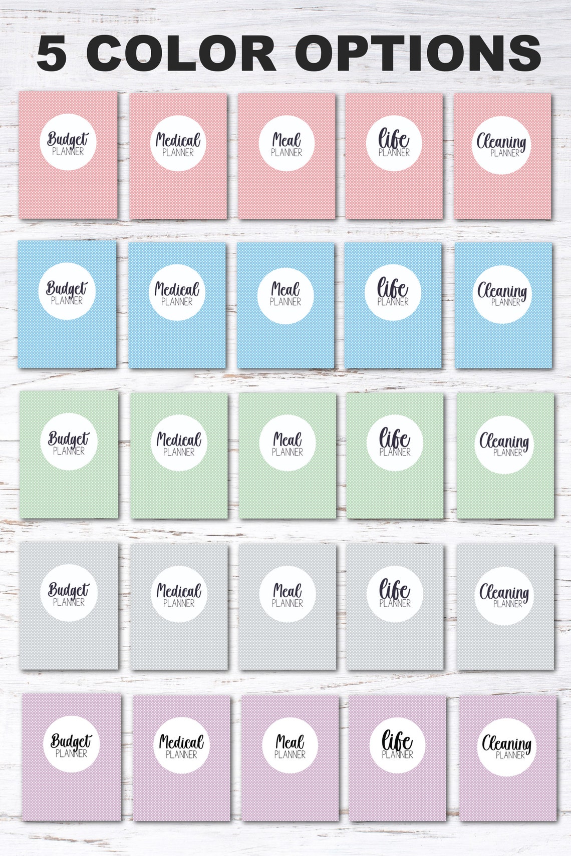 Home Management Binder Editable Planner Bundle Starter Kit - Etsy