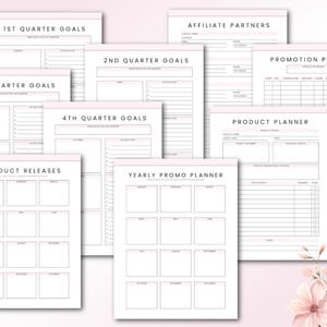 Small Business Planner Printable | Organize Goals, Finances & Daily ...