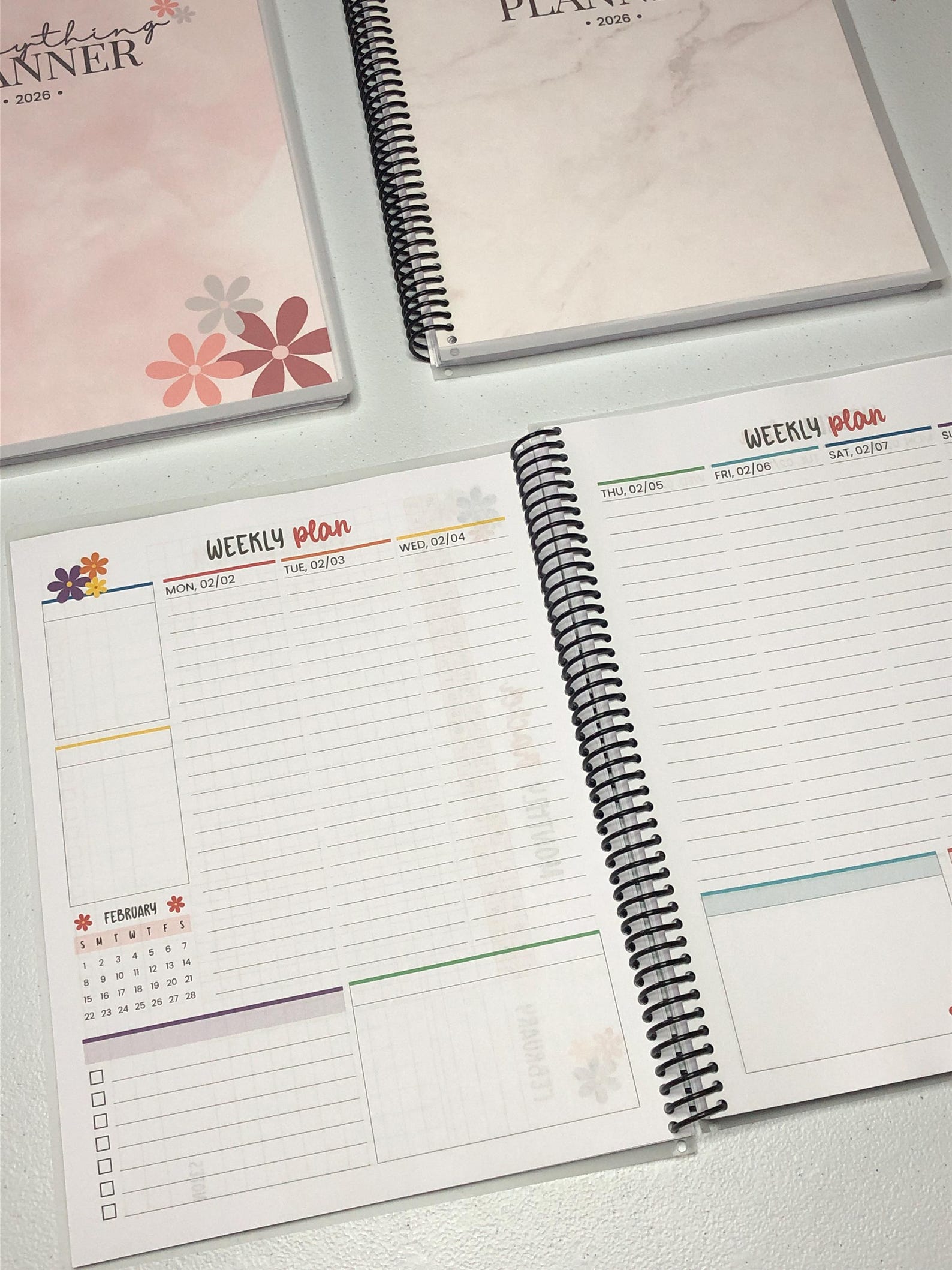 2026 Rainbow Everything Planner – Dated 8.5x11 Coil Bound Planner ...