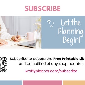 2025 Everything Planner Printable PDF Minimalist Monthly, Weekly, and ...