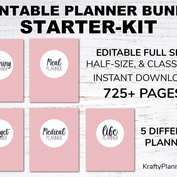 Home Management Binder - Etsy