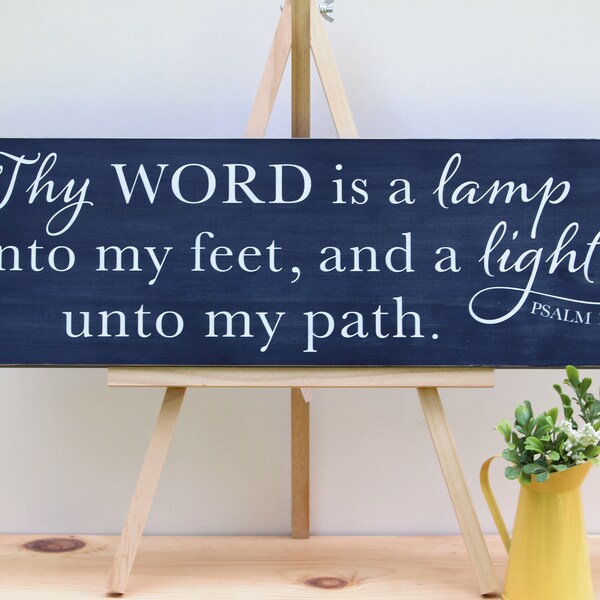 Light Unto My Path - Etsy