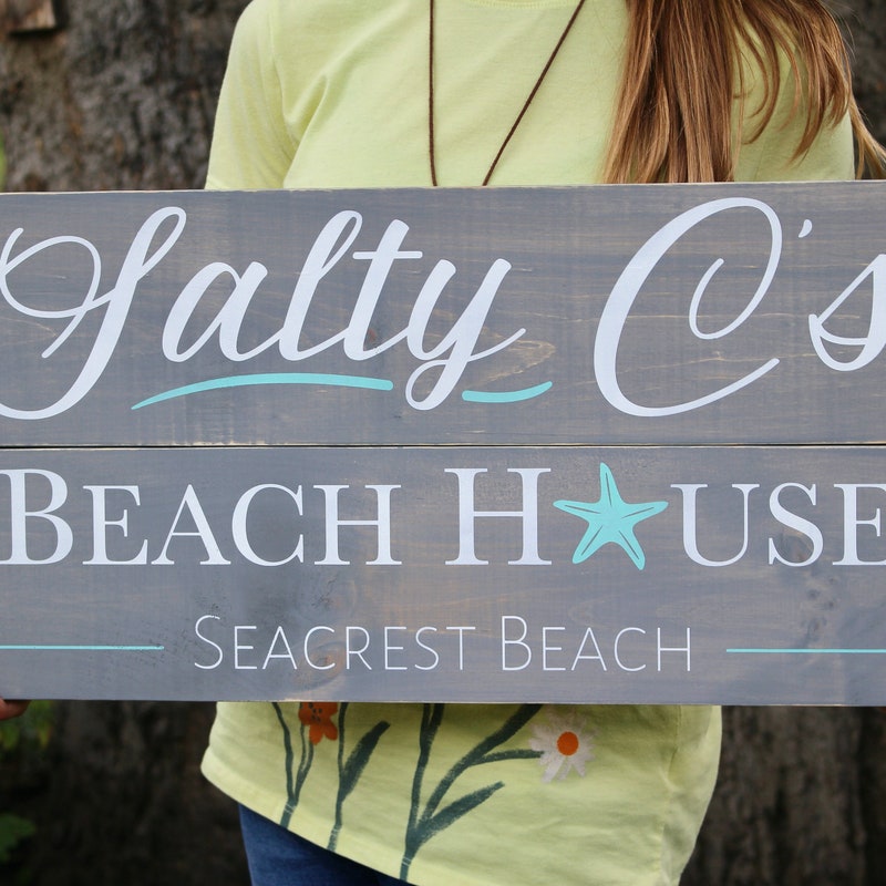 Beach Pallet Signs - Etsy