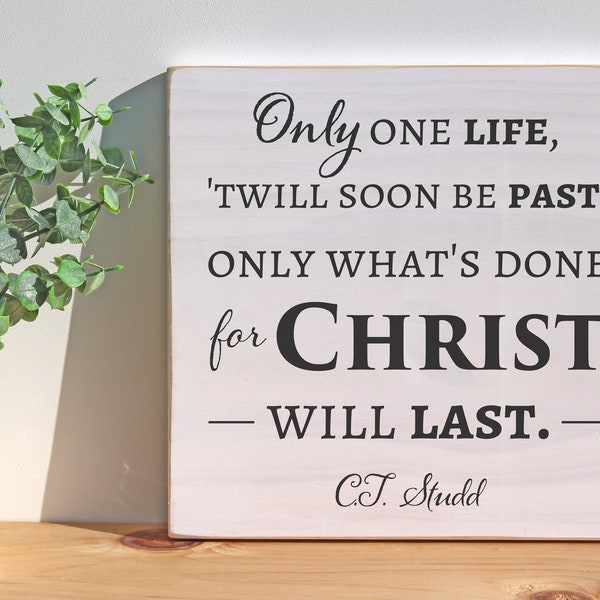One Life Only One Life - Etsy
