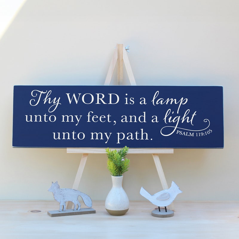 Light Unto My Path - Etsy