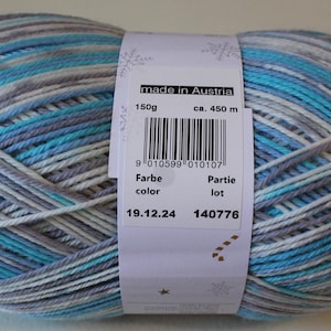 NEW Now Here Ferner Mally 2024 Christmas Colors Sport Weight Sock Yarn ...