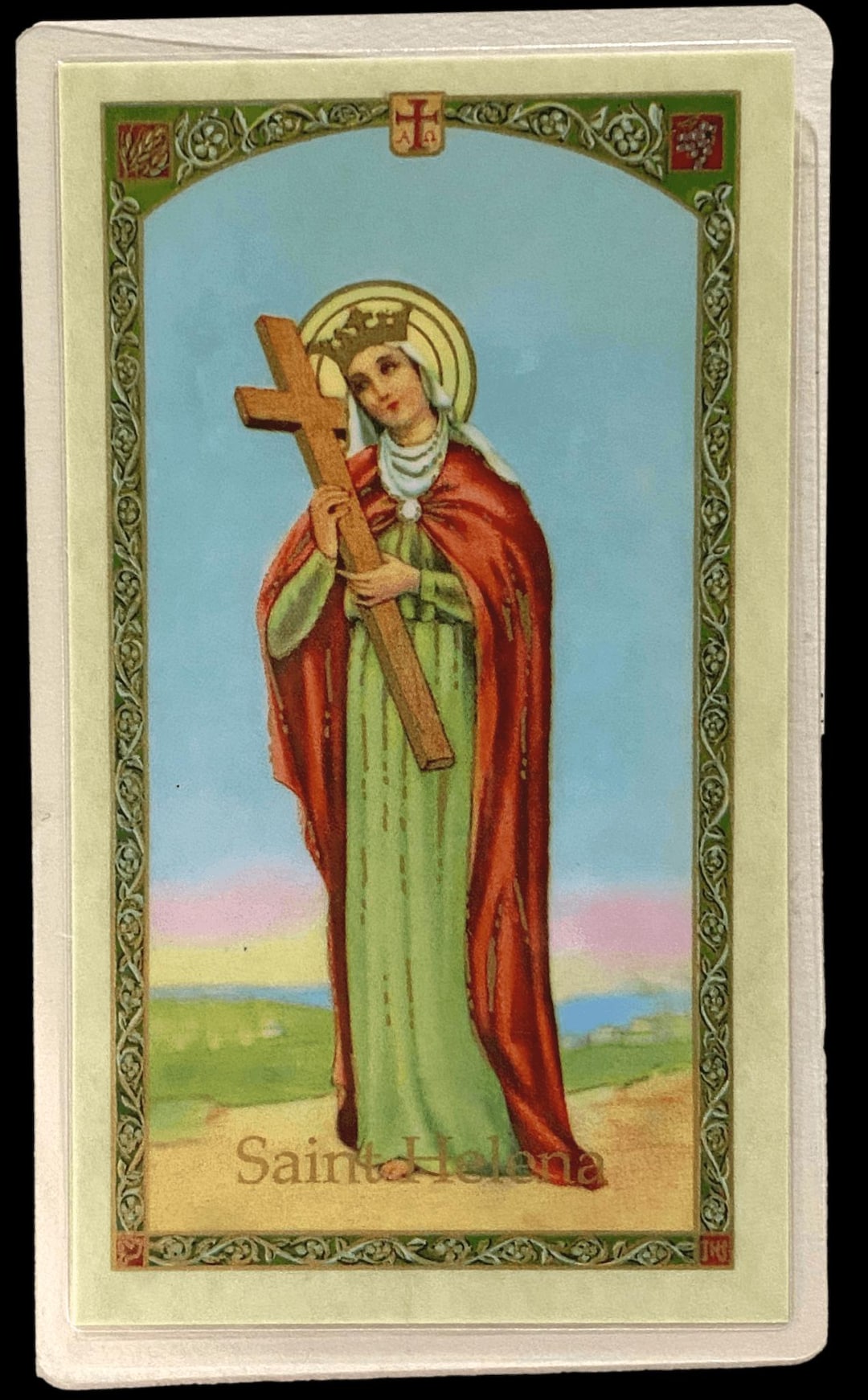 Prayer Card Saint Helena Laminated HC-E - Etsy