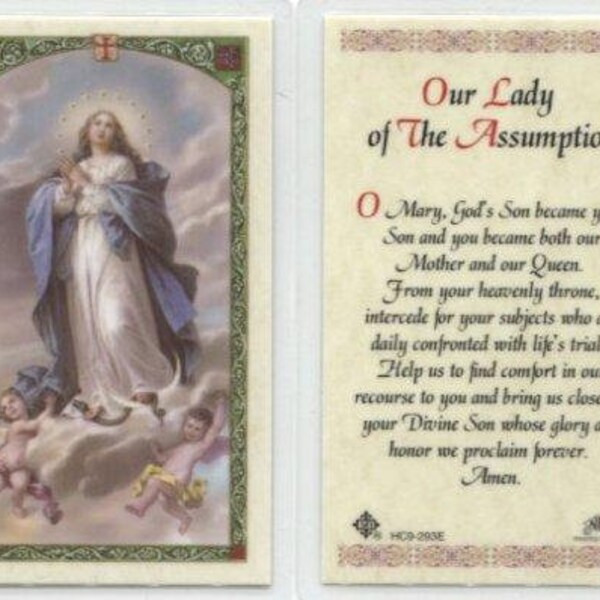 Catholic Prayer Card - Etsy