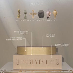 Glyph Sacred Symbols Oracle Deck: Archetypes, Ancient Wisdom, Celestial ...