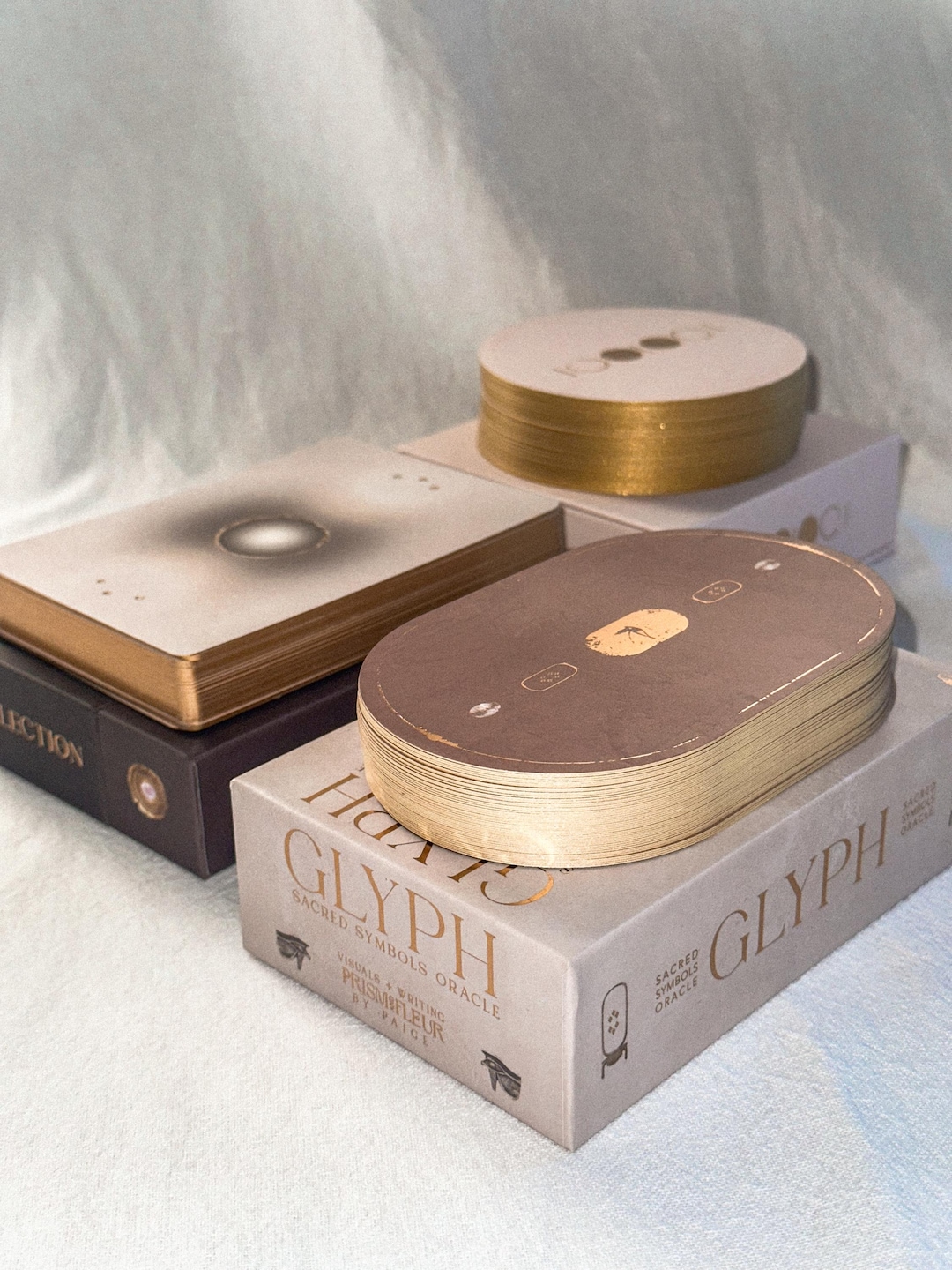 Ancient + Ethereal Oracle and Tarot Deck Bundle | Glyph Symbols ...