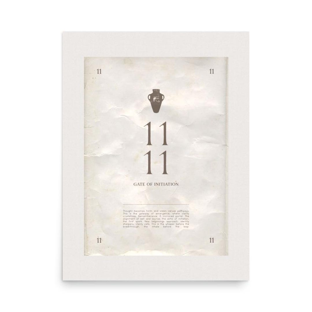 1111 Angel Number Frequency | Gate of Initiation - Etsy