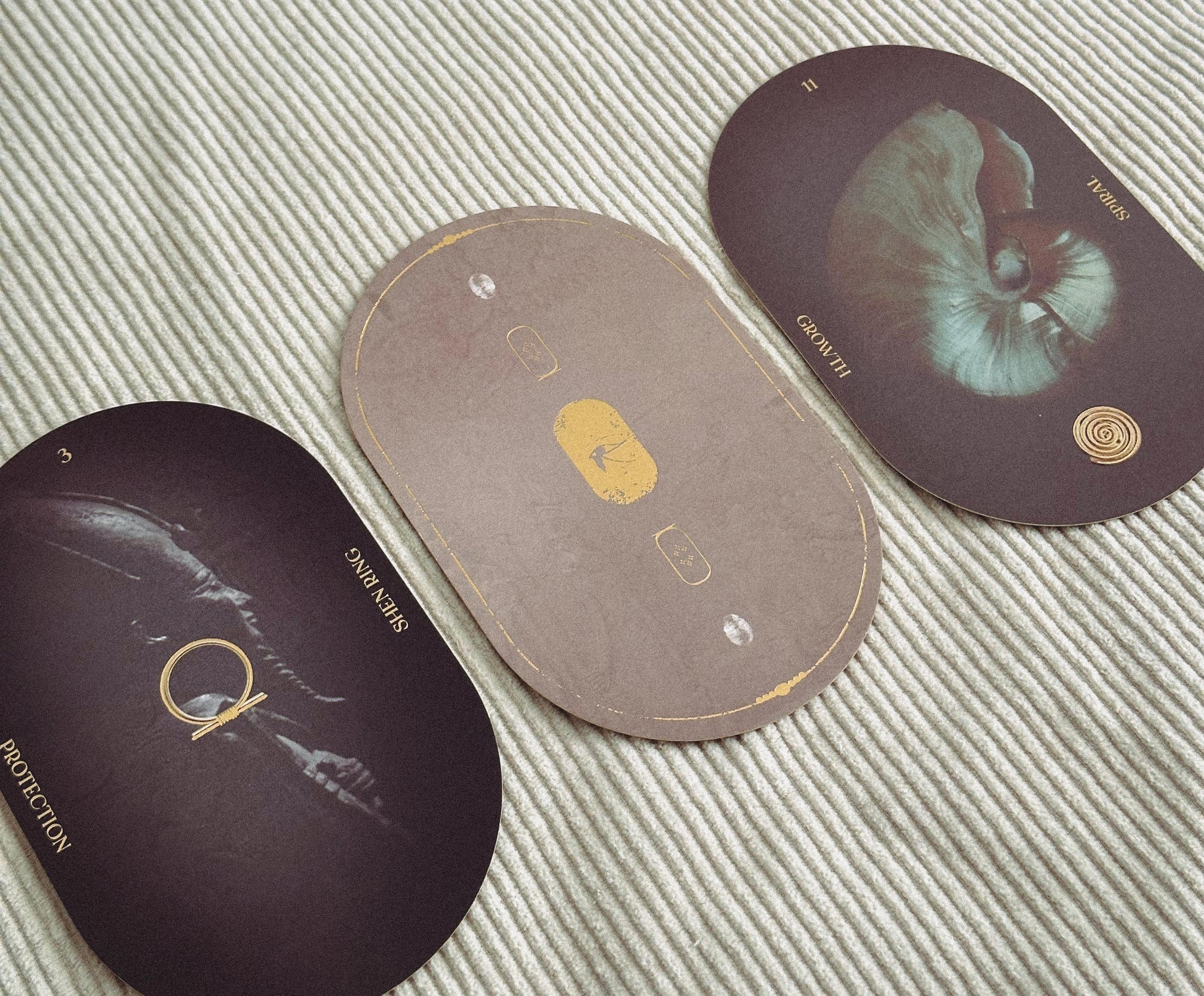 Ancient + Ethereal Oracle and Tarot Deck Bundle | Glyph Symbols ...