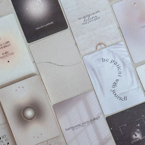 Reflection Mindful Ritual Oracle Cards, Mindset & Affirmation Deck ...