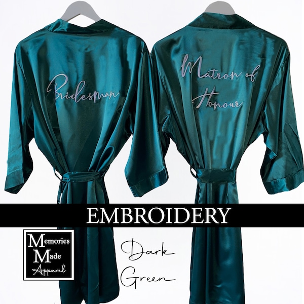 Embroidered Robes - Etsy