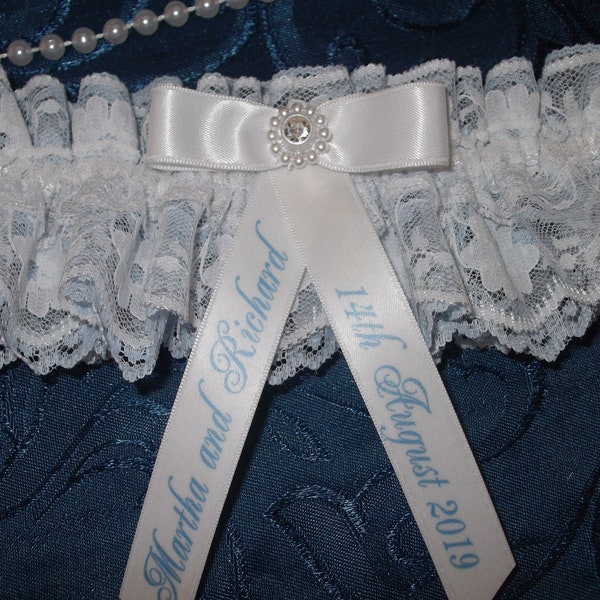 Lace Wedding Garter - Etsy