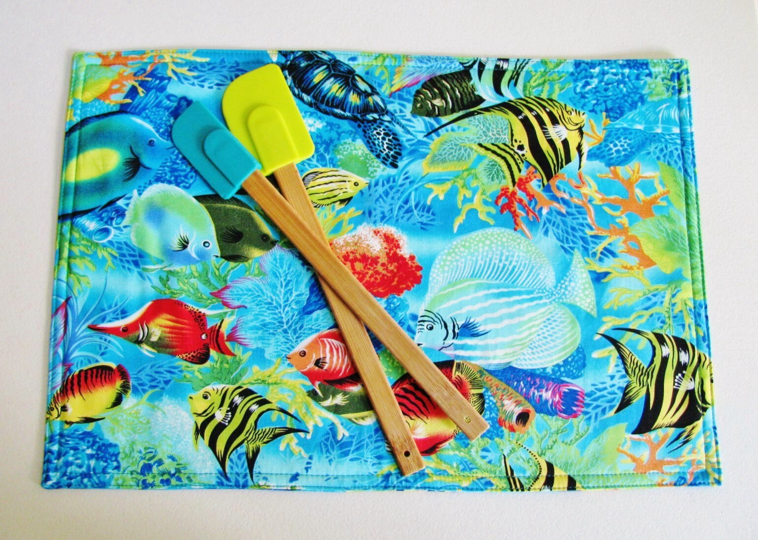 Tropical Fish Placemats sold Individually - Etsy