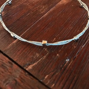 Guitar String Bracelet, Recycled Bracelet, Music Jewelry, Guitar ...