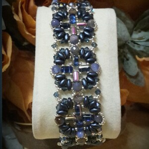 Blue Velvet Bracelet Pattern - Etsy