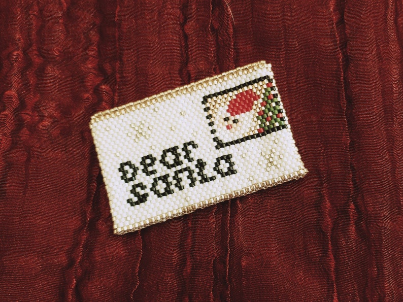 Dear Santa Letter Keepsake Ornament Pattern - Etsy