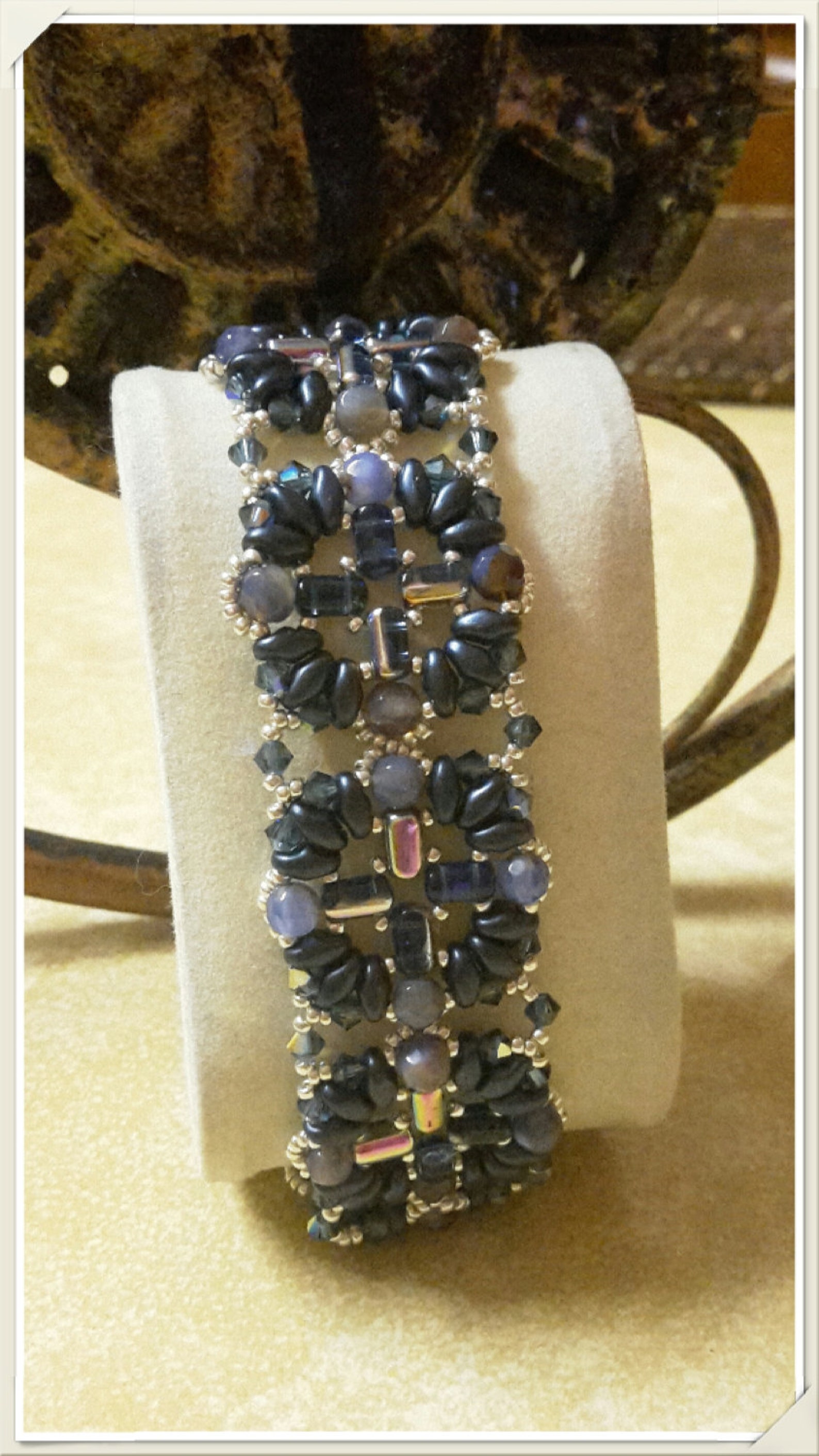 Blue Velvet Bracelet Pattern - Etsy