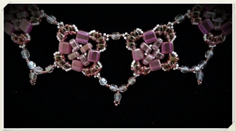 Rosebud Necklace Pattern - Etsy