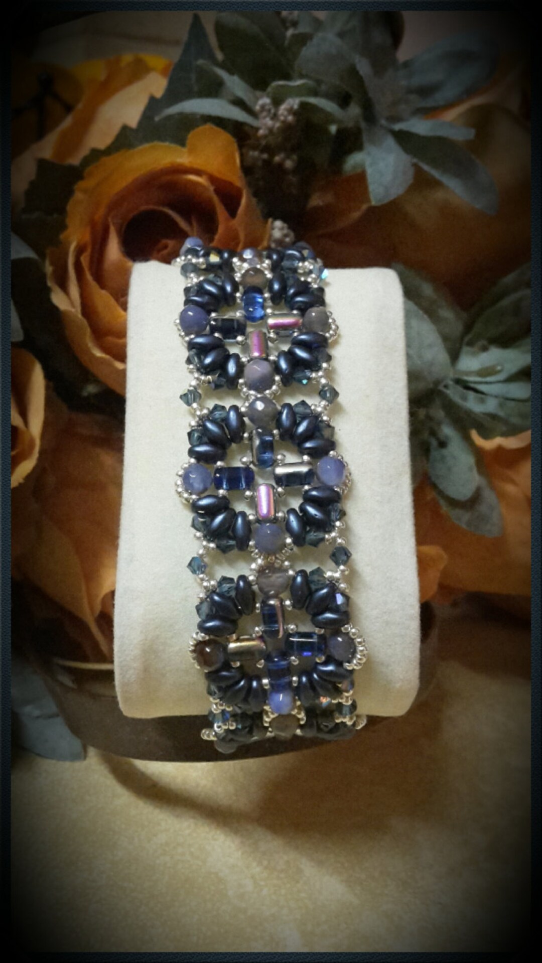 Blue Velvet Bracelet Pattern - Etsy