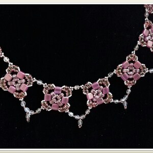 Rosebud Necklace Pattern - Etsy
