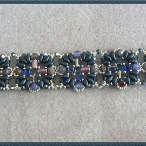 Blue Velvet Bracelet Pattern - Etsy