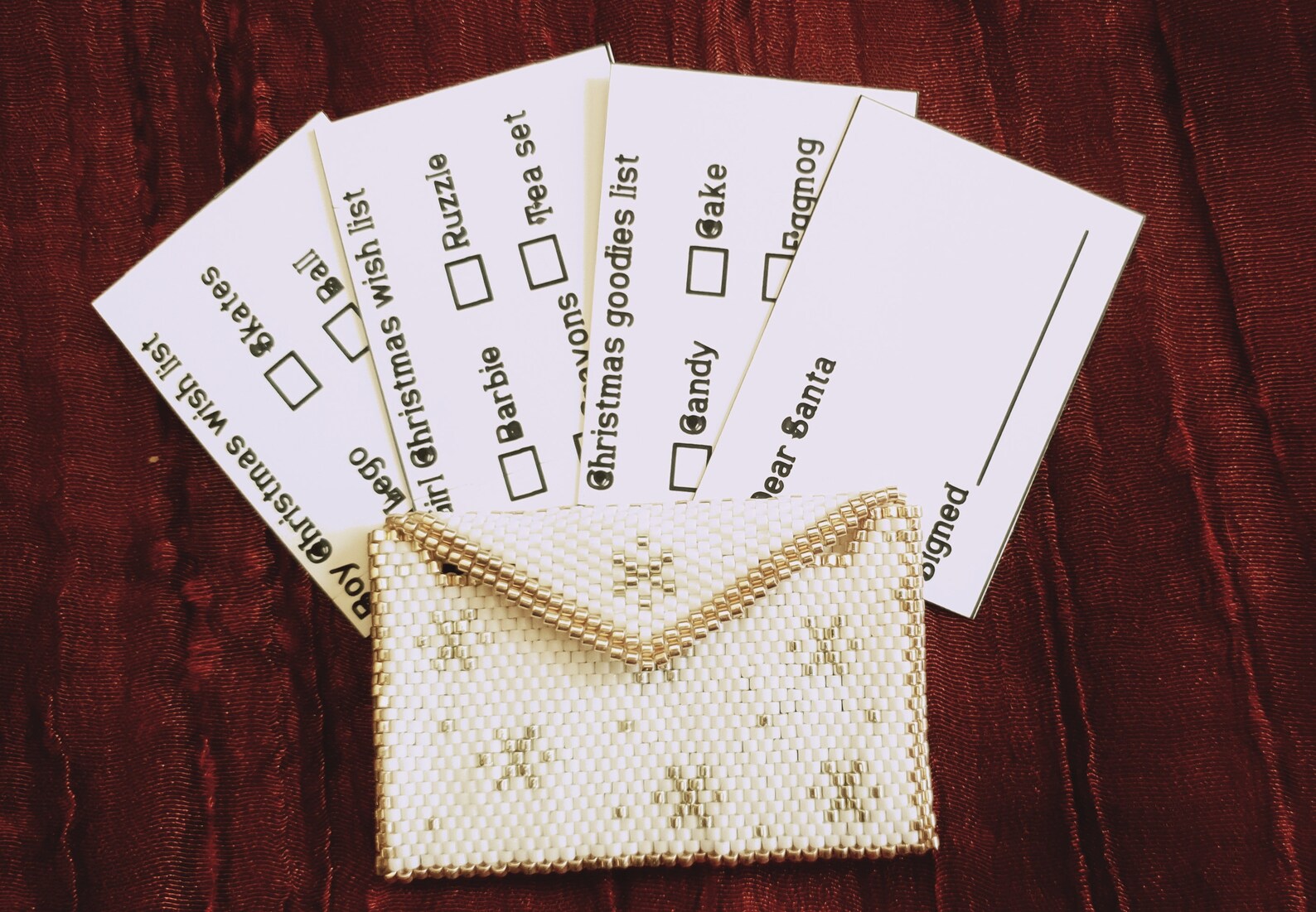 Dear Santa Letter Keepsake Ornament Pattern - Etsy