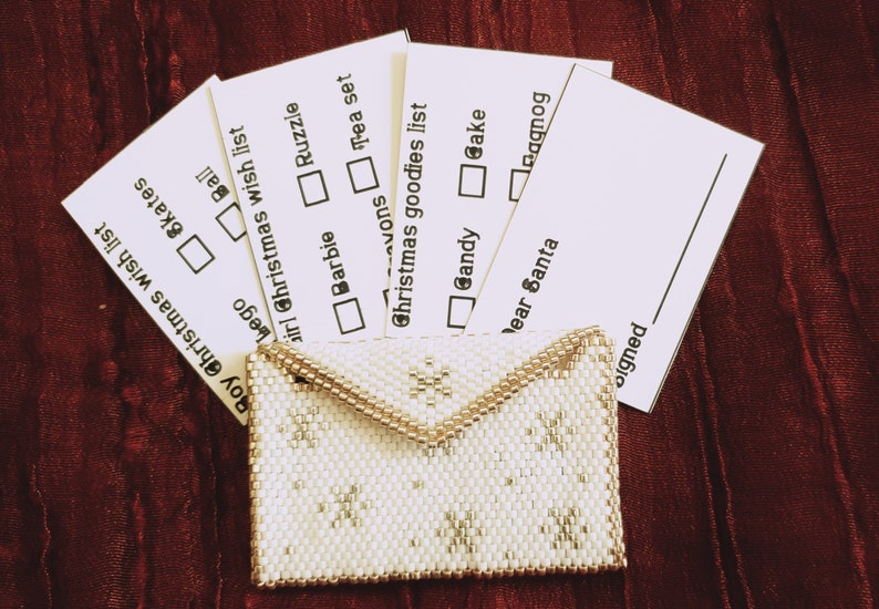 Dear Santa Letter Keepsake Ornament Pattern - Etsy