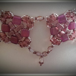 Rosebud Necklace Pattern - Etsy