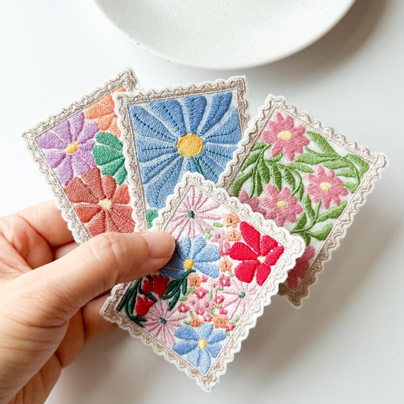 Cute Iron on Patches Stamp - Etsy