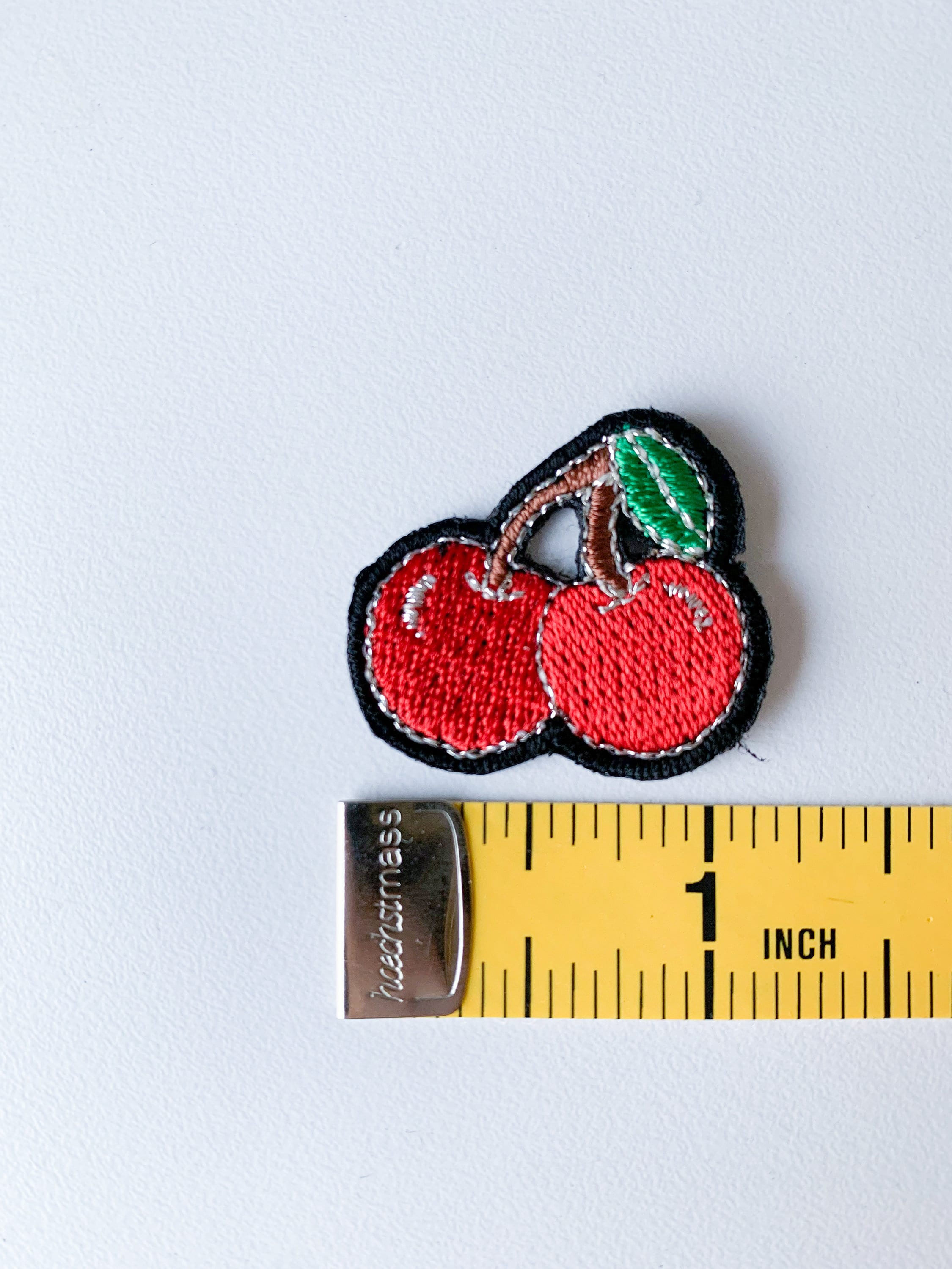 Set of Mini Cherry Patches Cute Red Cherry Iron on Patch for - Etsy
