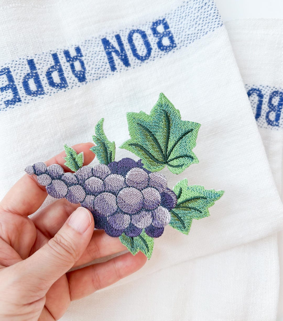 Grapes Iron on Patches, Summer Fruit Patch for Tote Bag Cloths Pouch ...