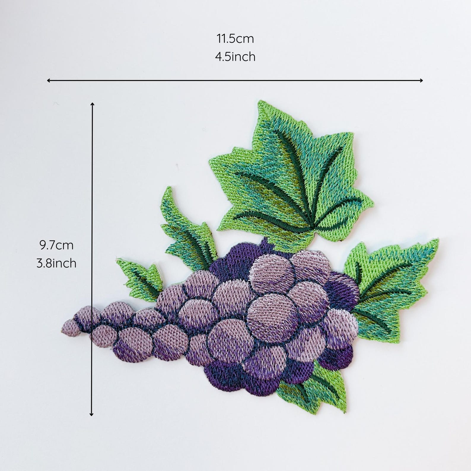 Grapes Iron on Patches, Summer Fruit Patch for Tote Bag Cloths Pouch ...