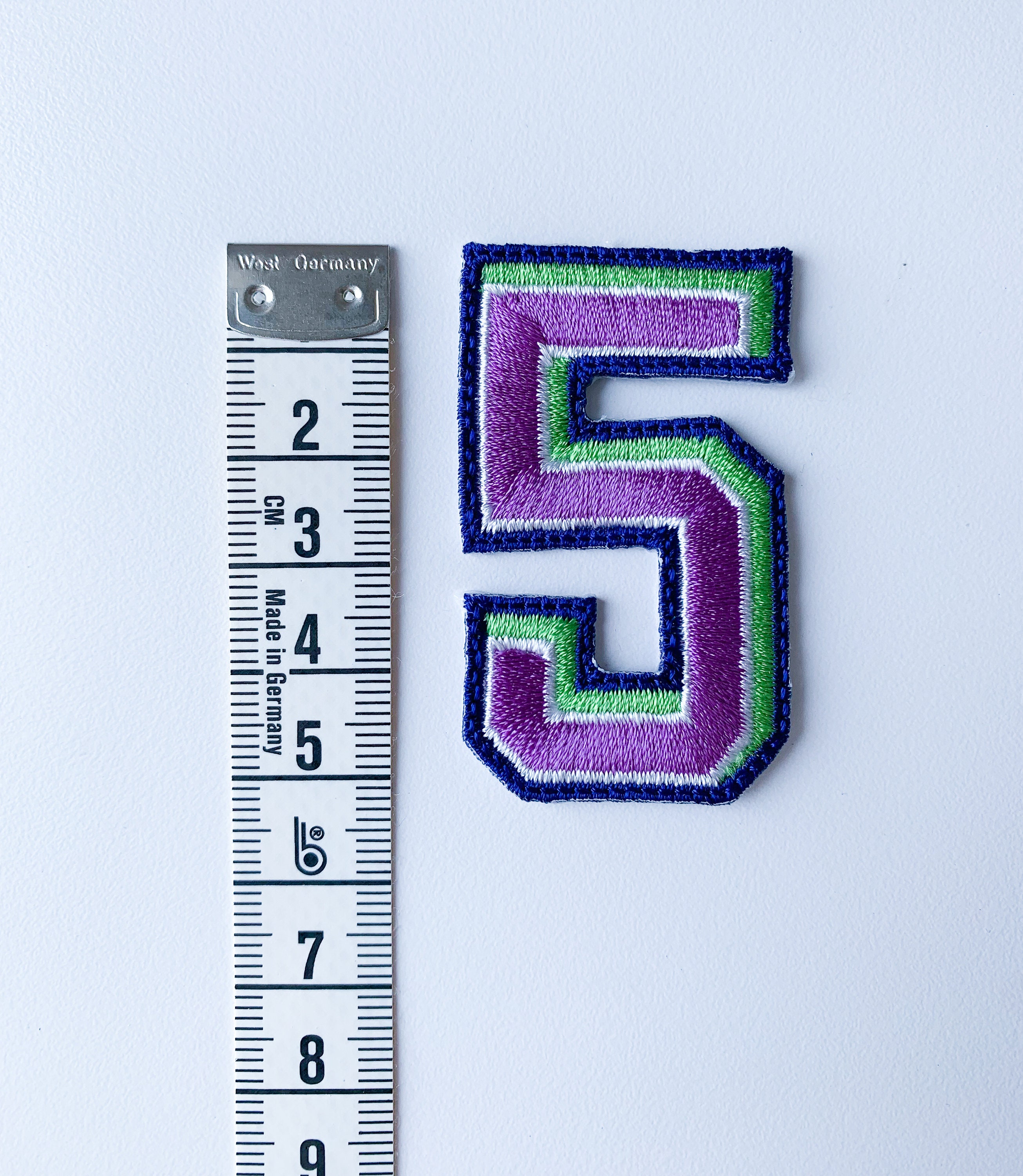 Numbers Iron-on Patches, Sports Numbers Embroidery Patch, Number ...