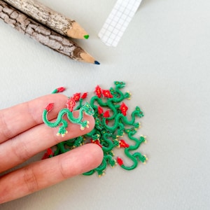 Set of Small Dragon Iron on Patch, Dragon Embroidery Applique, Mini ...