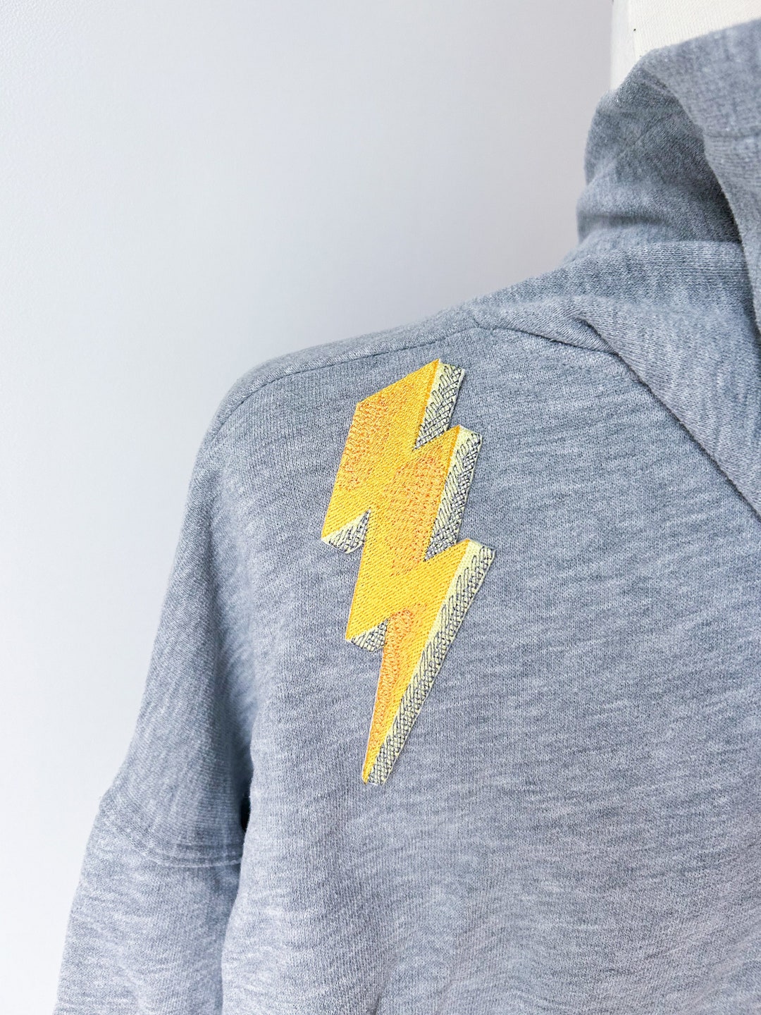Flash Iron on Patch, Embroidered Patch for Sweatshirt and T-shirt ...