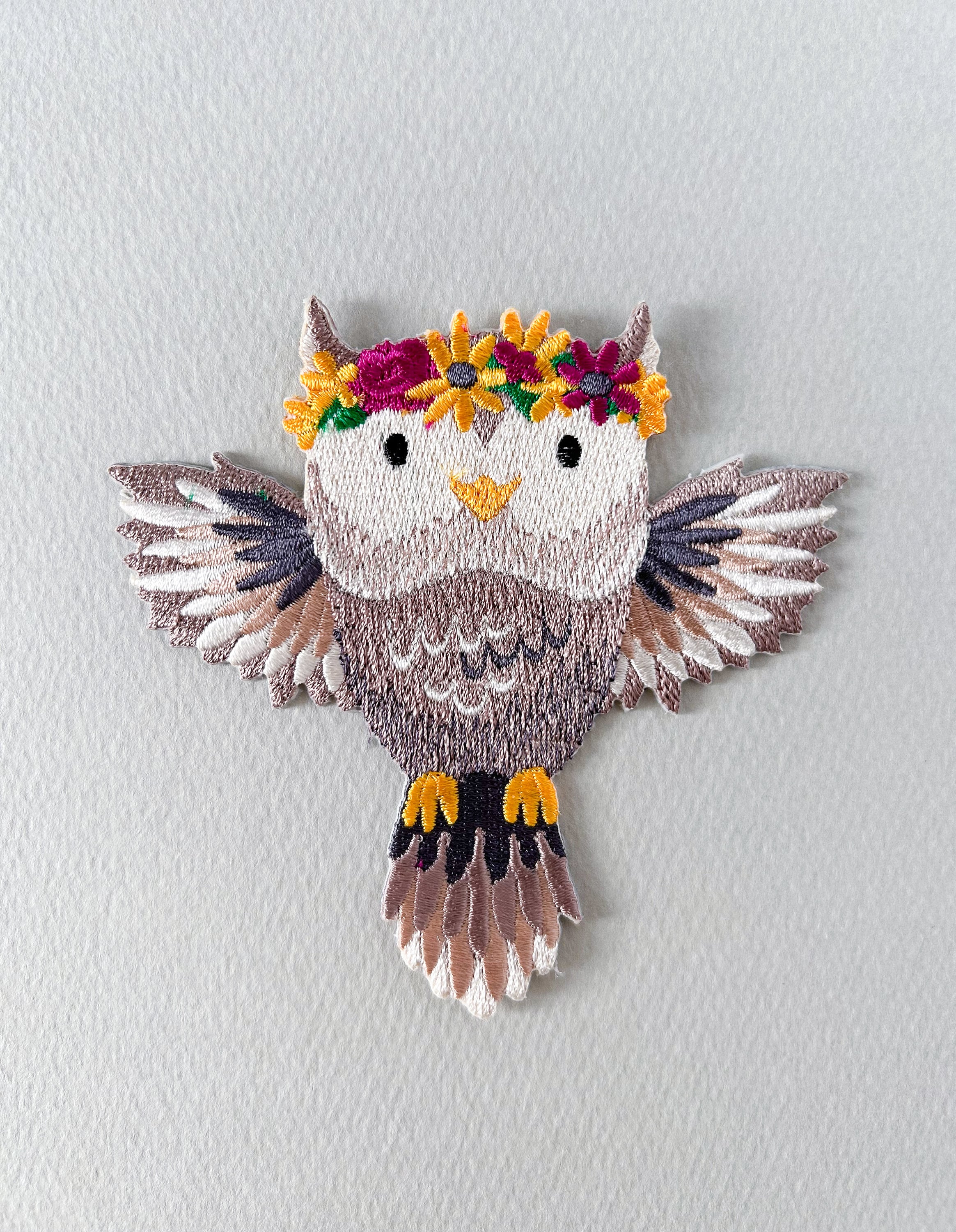 Forest Friends Patch, Woodland Animals Iron on Patches, Deer Owl Rabbit ...