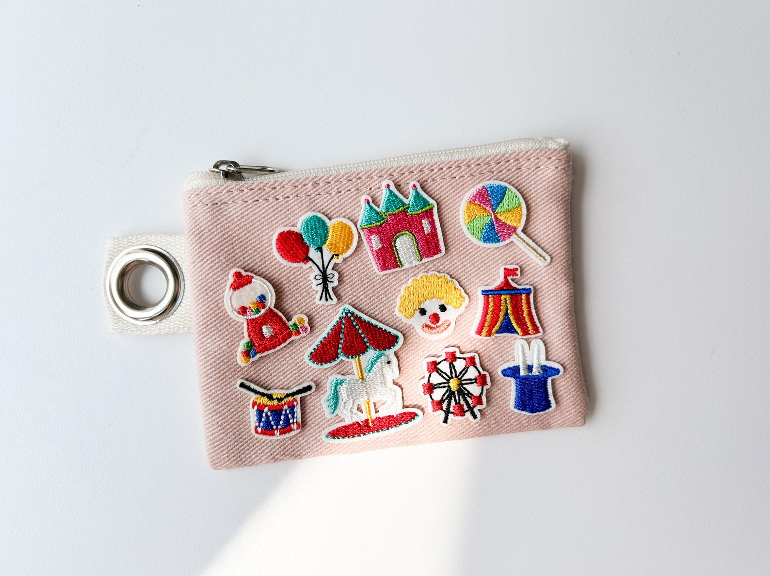 Set of 10 Mini Carnival Iron on Patches, Small Embroidered Festival ...