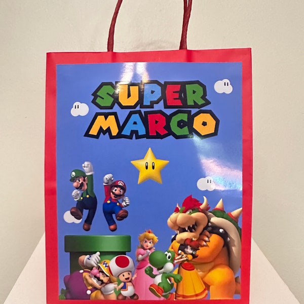 Super Mario Birthday Gift Bag - 60+ Gift Ideas for 2023