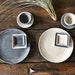Round Natural Unpigmented Concrete Serving Platter Plate - Etsy