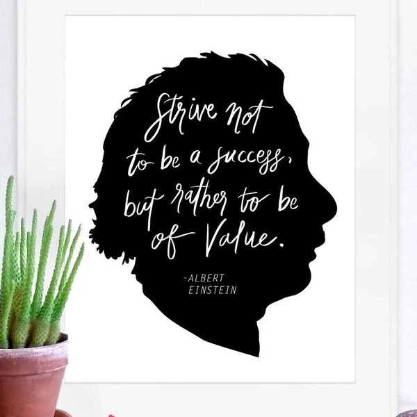 Albert Einstein Poster - Etsy