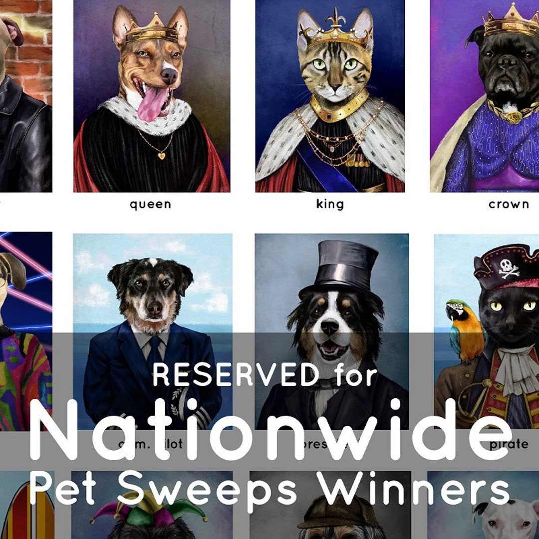 RESERVED for Nationwide Pet Sweeps Winners - Etsy UK