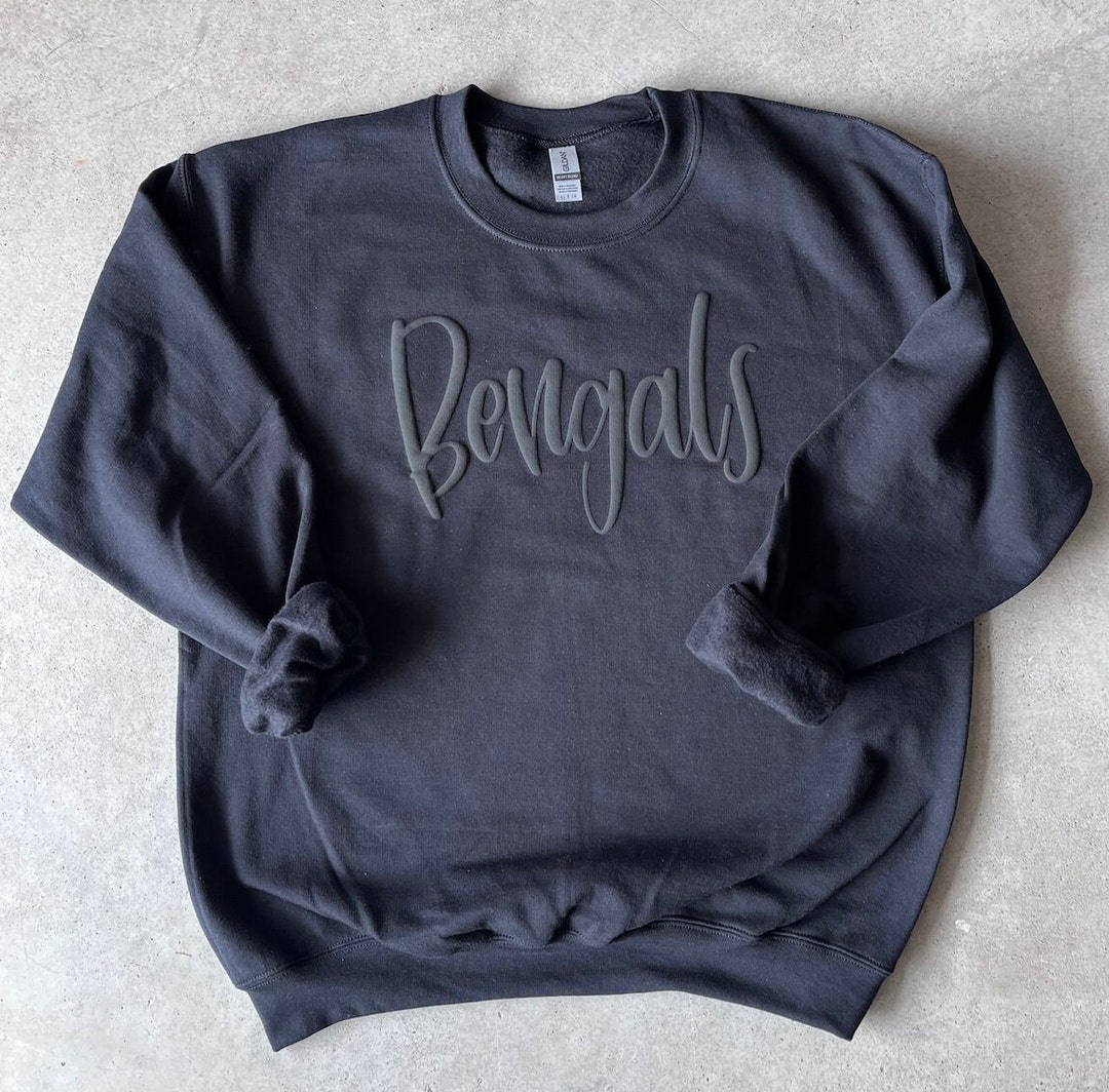 Custom PUFF Vinyl Gildan Sweatshirt or Shirt, High School Mascot ...