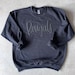 Custom PUFF Vinyl Gildan Sweatshirt or Shirt, High School Mascot ...