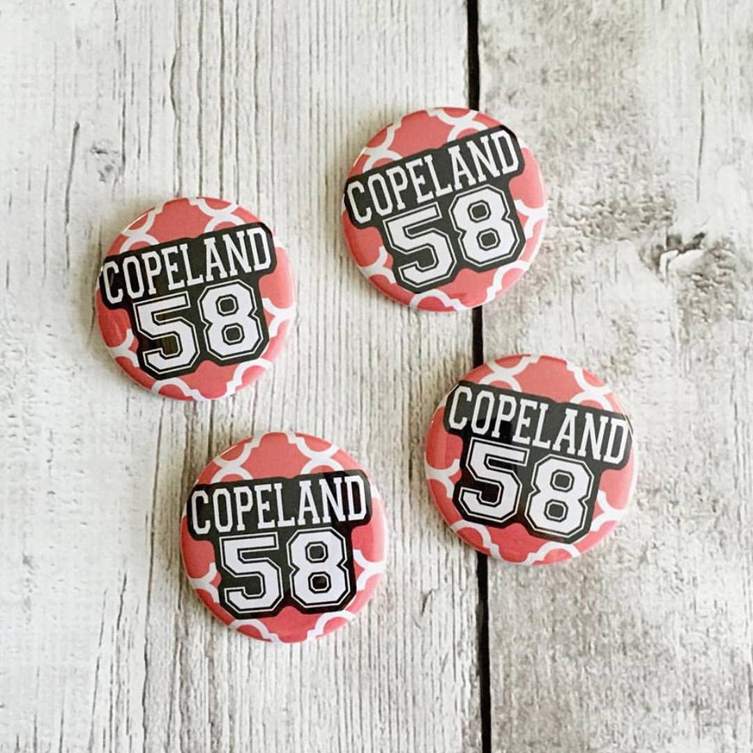 School Team Button Pin 2.25 , Football Mom Button, Team Backpack Button ...