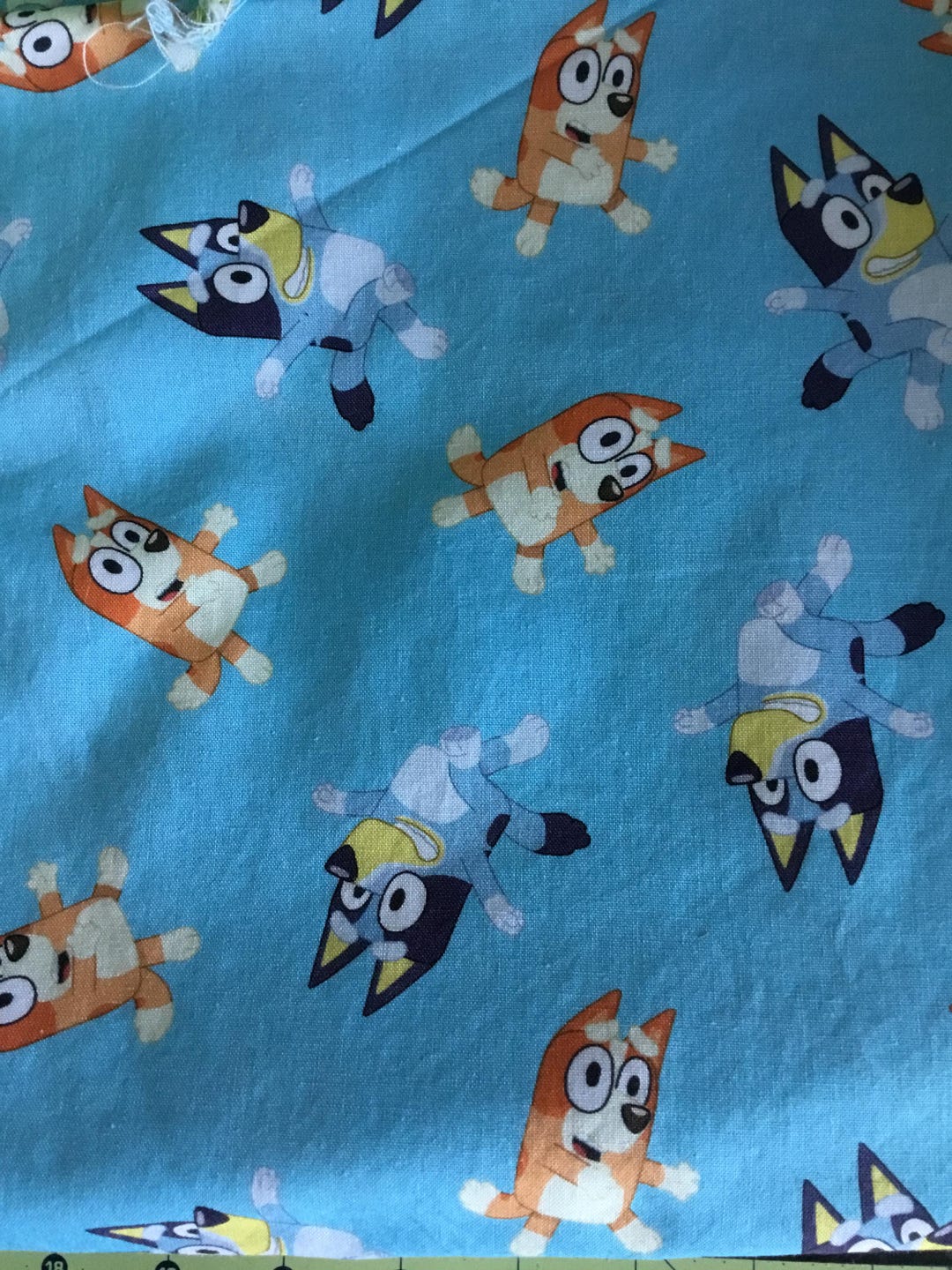 Bluey Cotton Fabric, 1/2 Yard Increments - Etsy
