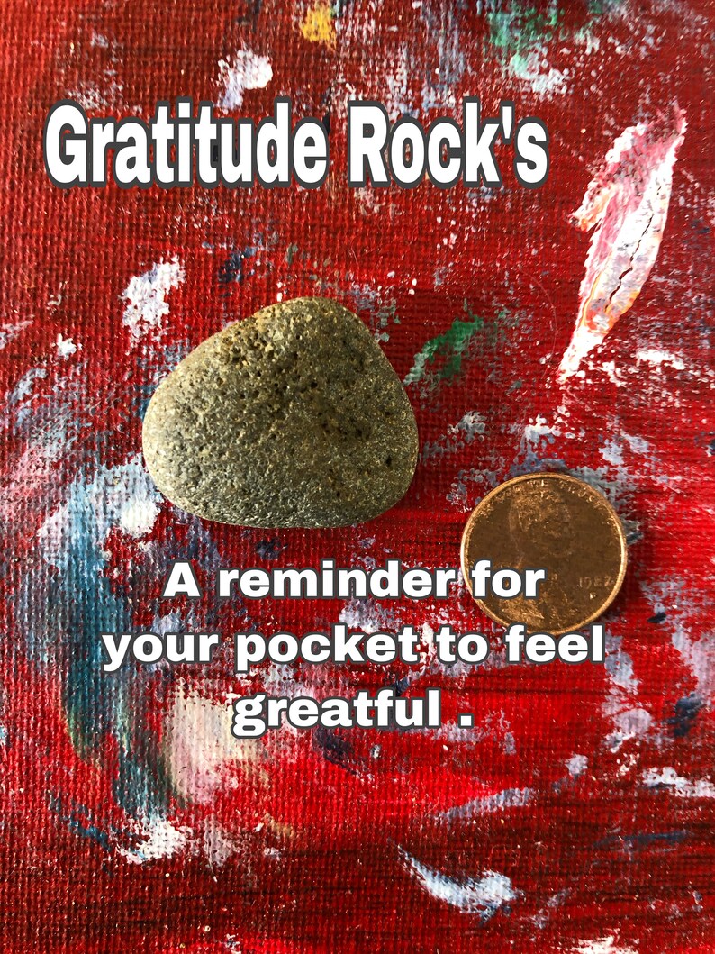 Gratitude Rock’s - Etsy